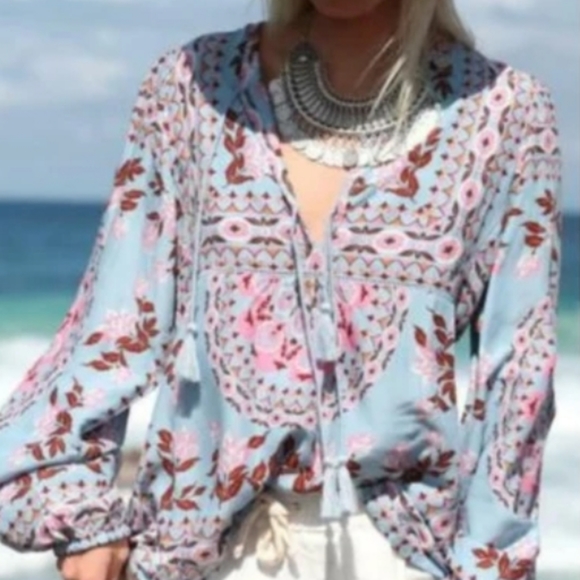 Spell | Tops | Vintage Spell And The Gypsy Pandora Blouse Firm | Poshmark